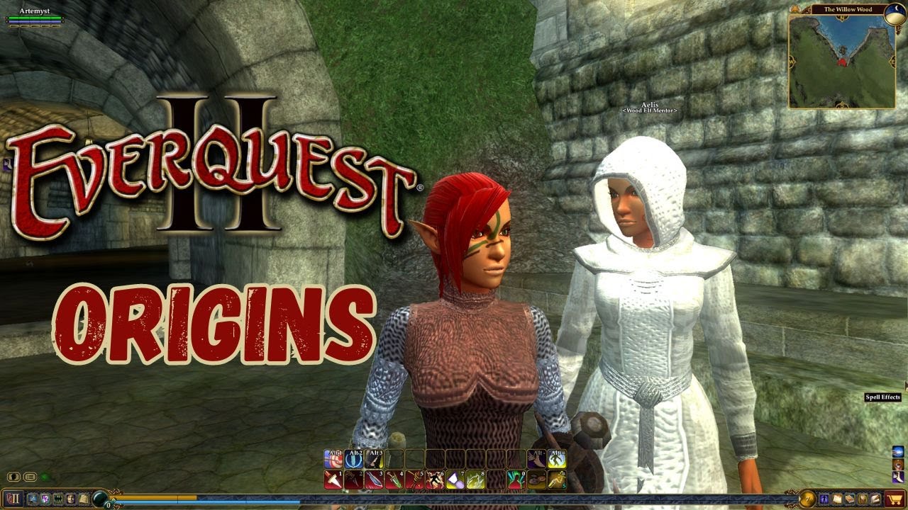 EverQuest II Origins- ep 20- Tribute Flowers & A Tribute for Ulinir- Swashbuckler Questing - YouTube