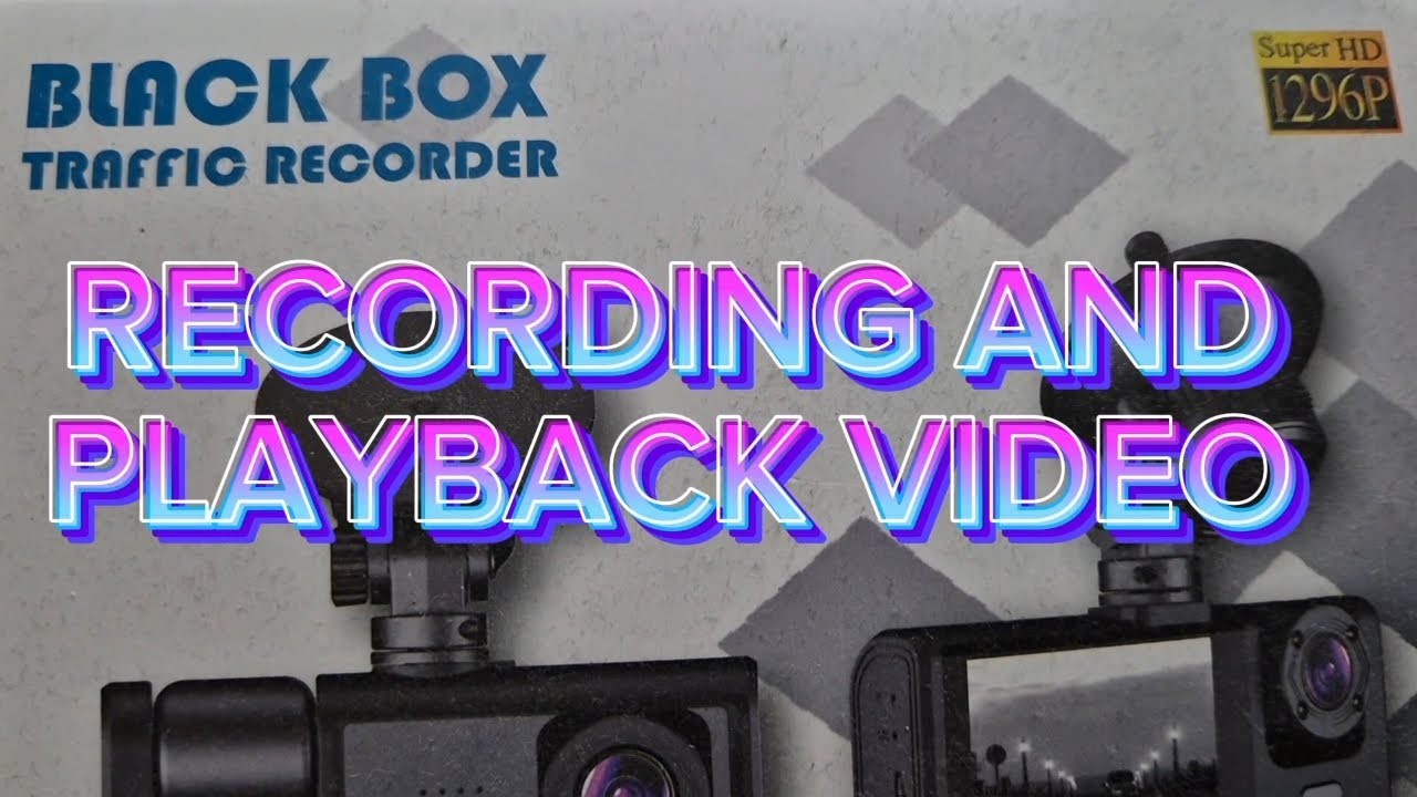 HOW TO RECORD AND PLAYBACK BLACK BOX TRAFFIC RECORDER P11 August 2024 ...