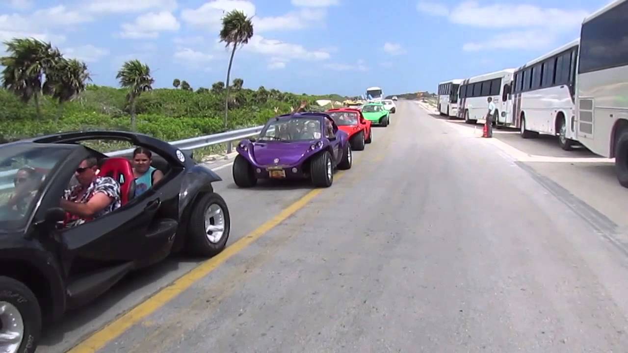 Coach Cruise 2014 Dune Buggy Excursion in Cozumel - YouTube
