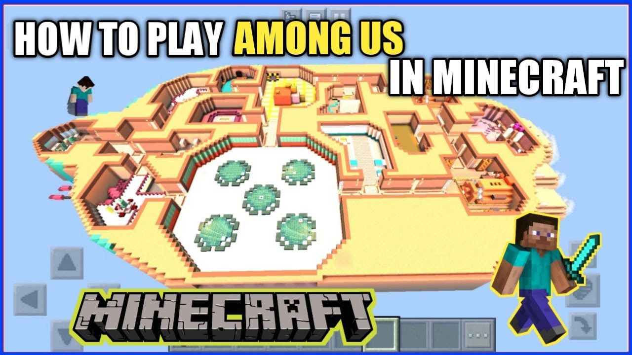How to Play Among us In Minecraft // Minecraft me Among Us Kaise Khele ...