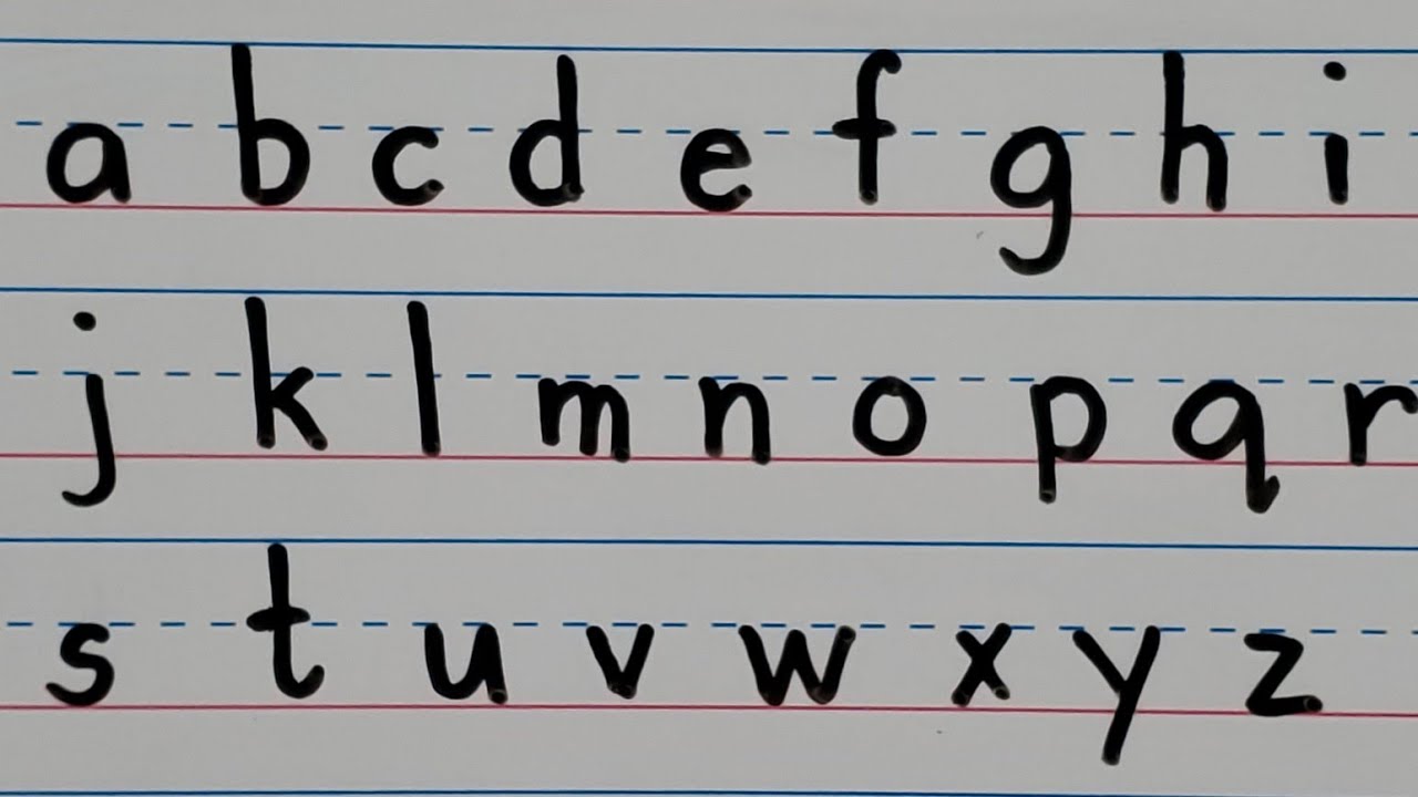 Learn How To Write Lowercase Letters Learn ABC s ABC Writing learn-how-to-write-lowercase-letters-learn-abc-s-abc-writing