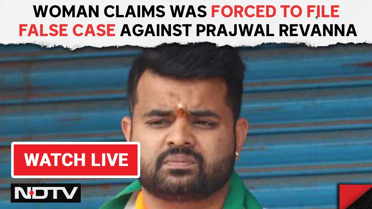 Twist In Karnataka Sex Scandal Woman Claims Was Forced To File False
