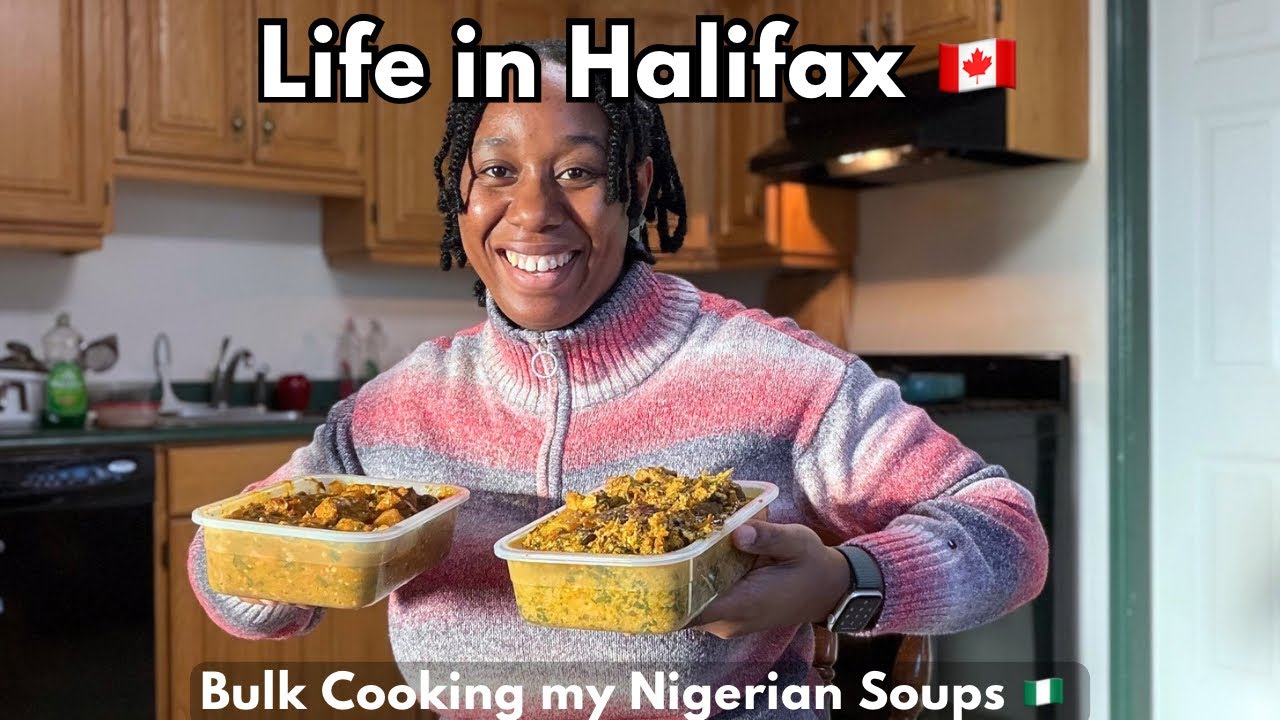 Vlogmas Week 3🇨🇦- I cooked Different Nigerian Soups after work this ...