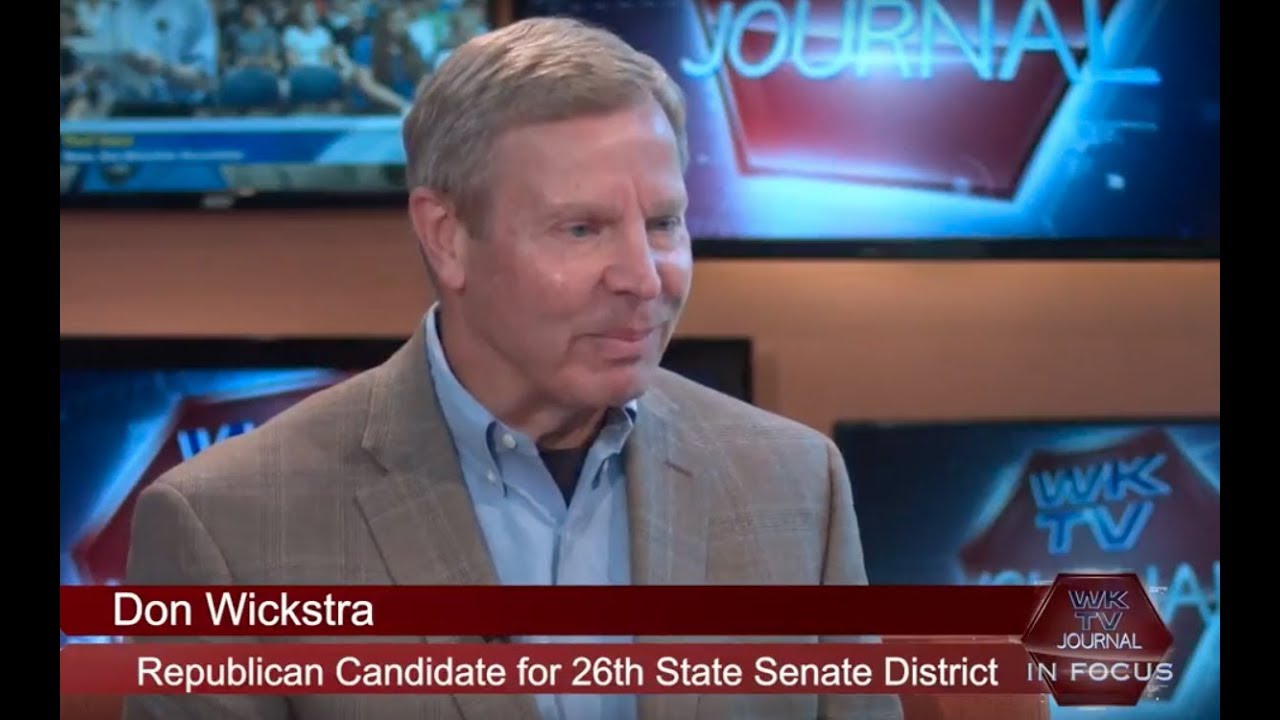 State Senate candidate Don Wickstra In Focus July 2018 - YouTube