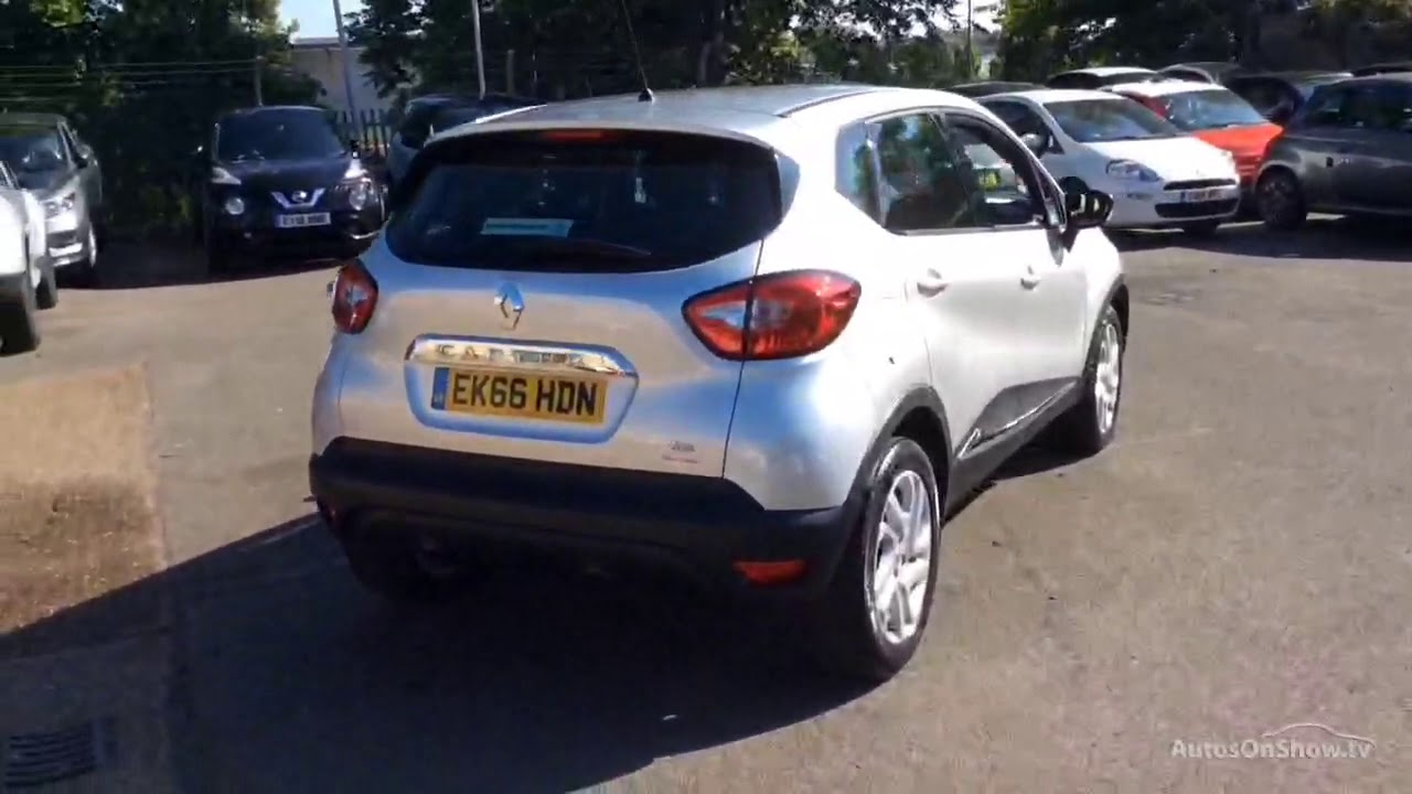 RENAULT CAPTUR DYNAMIQUE NAV TCE SILVER 2016 - YouTube