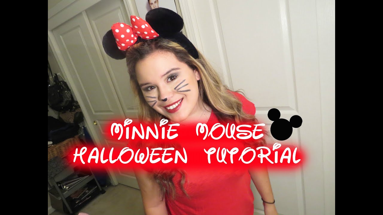 Minnie Mouse Tutorial | Makeup & Outfit | Collab With Aime Alvarez ...