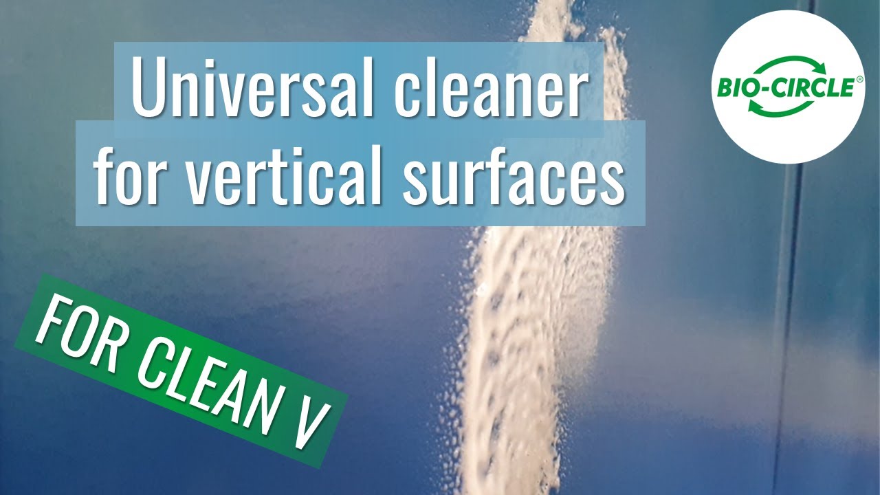 Cleaning of vertical surfaces | FOR CLEAN V universal cleaner | V ...