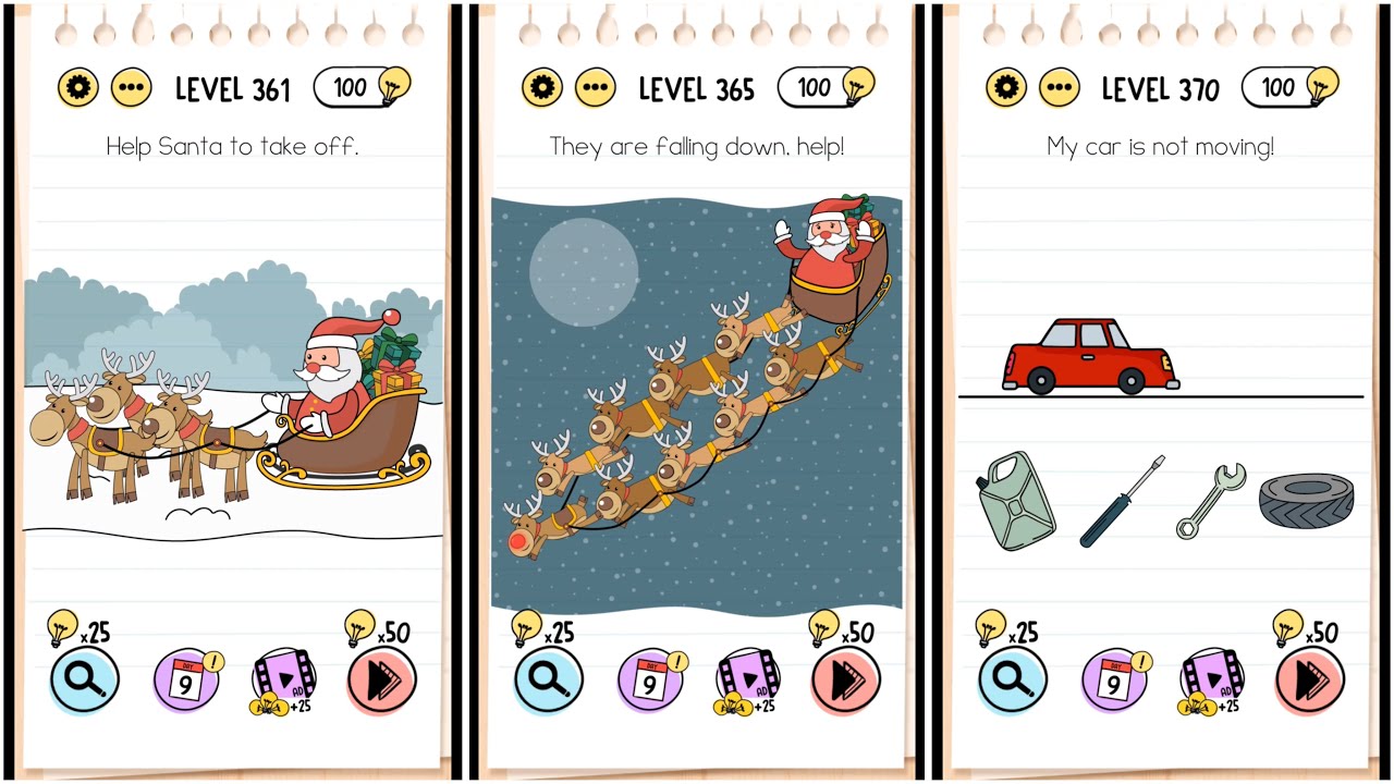 Brain Test: Tricky Puzzles - Levels 361-370 Walkthrough Gameplay - YouTube