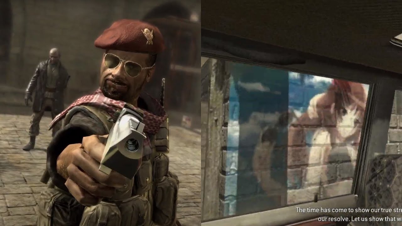 COD4 Al-Fulani Assassination but somethings not quite right - YouTube