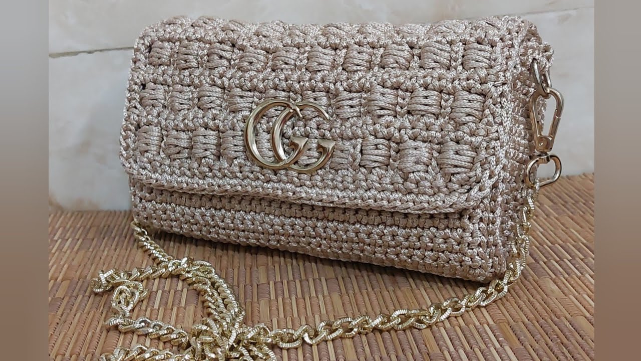 Beautiful and stylish bag weaving tutorial for beginners #bag - YouTube