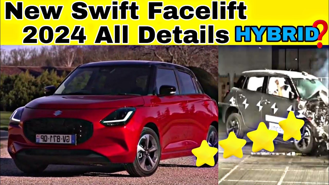 Swift Facelift 2024|Swift 2024 New Model launch date|New Swift 2024 ...