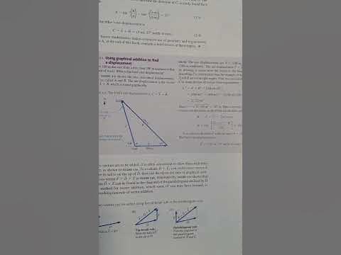 Vector Addition. How using graphical addition to find a displacement ...