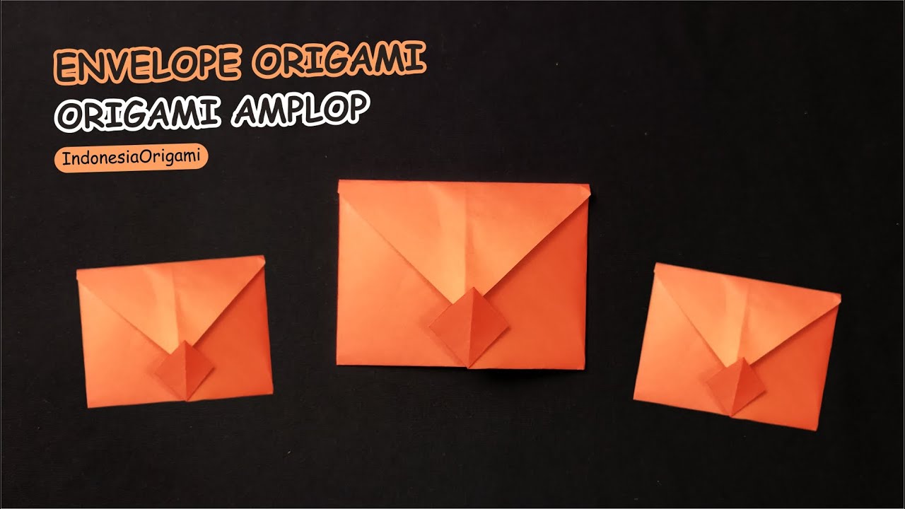 Envelope Origami - Origami Amplop - YouTube