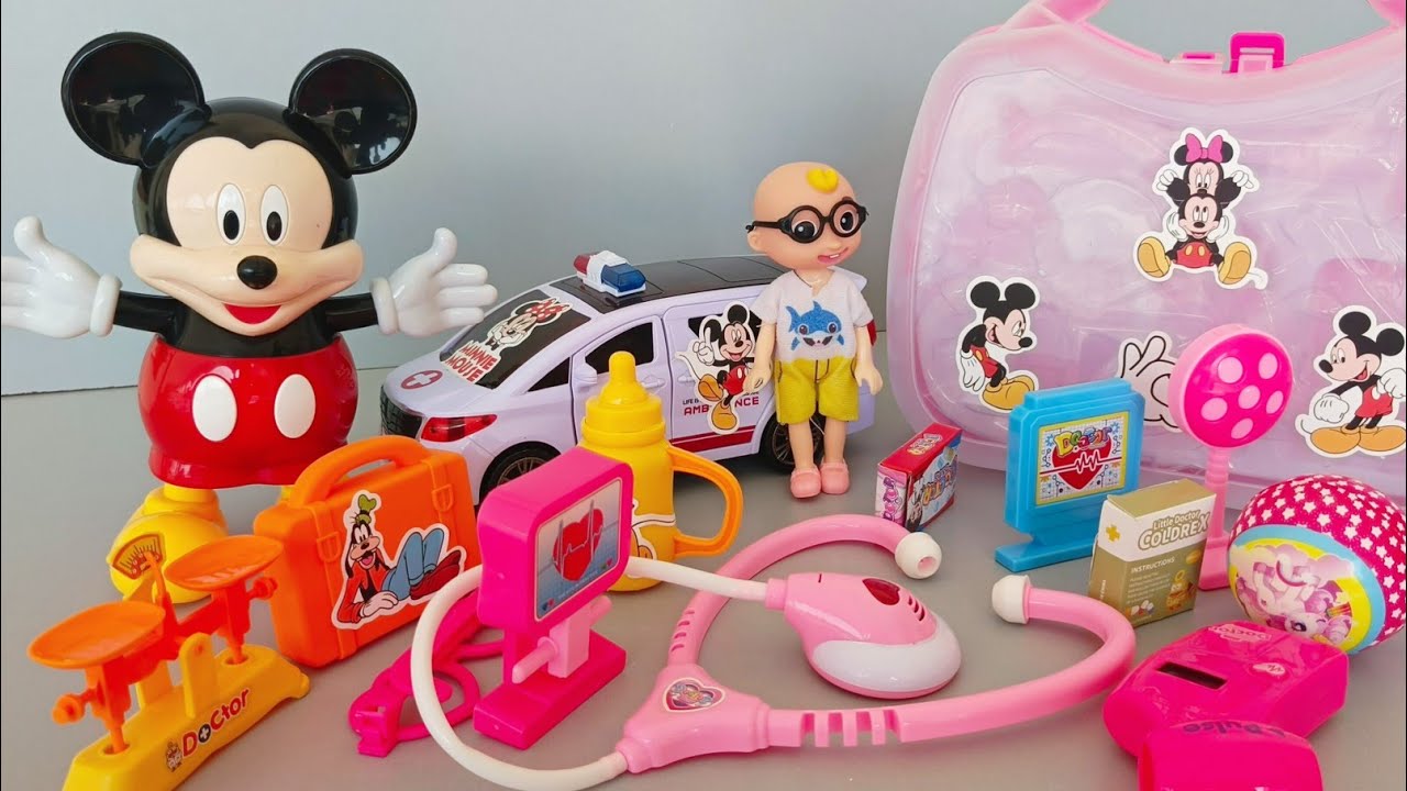 08:03 Minutes Satisfying with Unboxing Minnie mouse Doctor play set ...