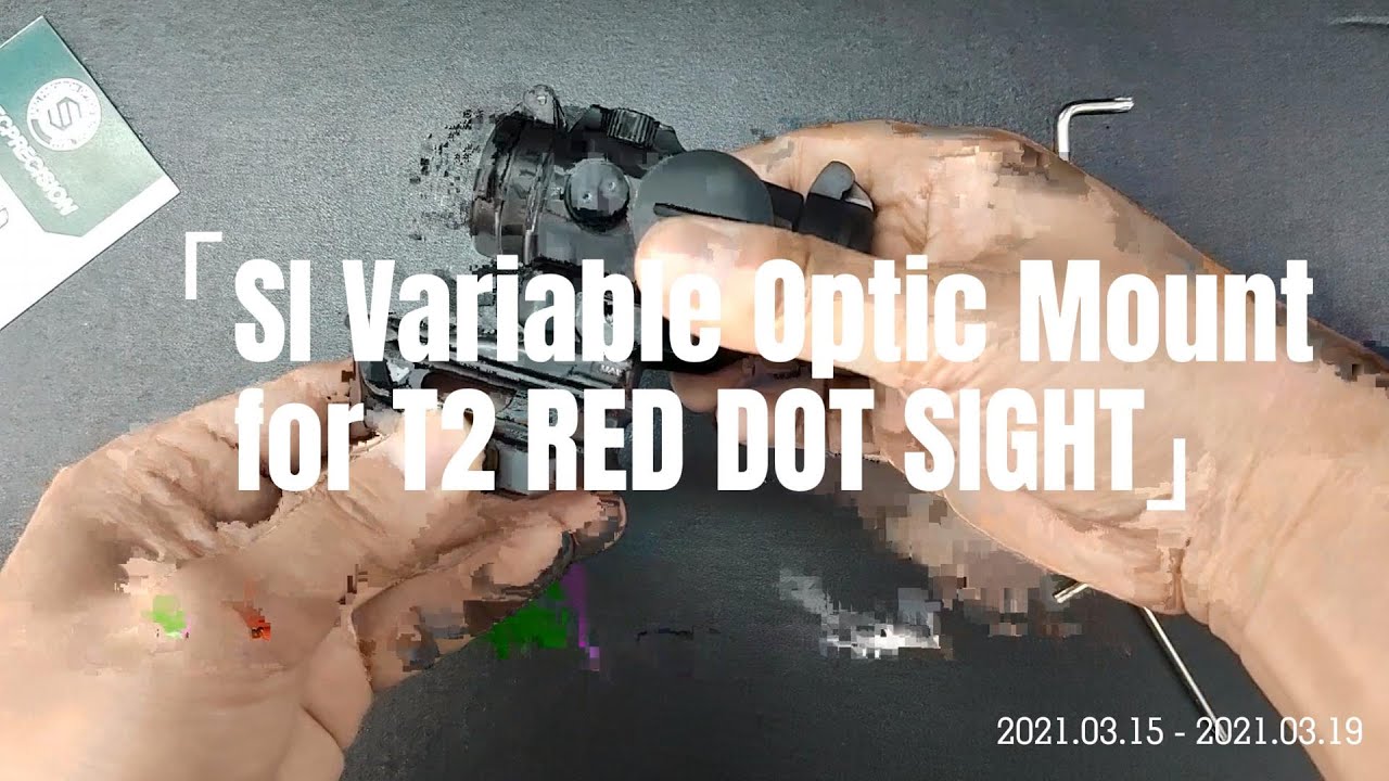 SPECPRECISION SI Variable Optic Mount For Red Dot Sights - YouTube