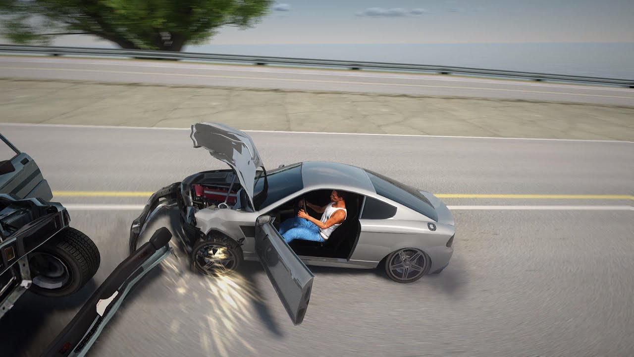 GTA SA CARS DEFORM || CAR CRASH - YouTube