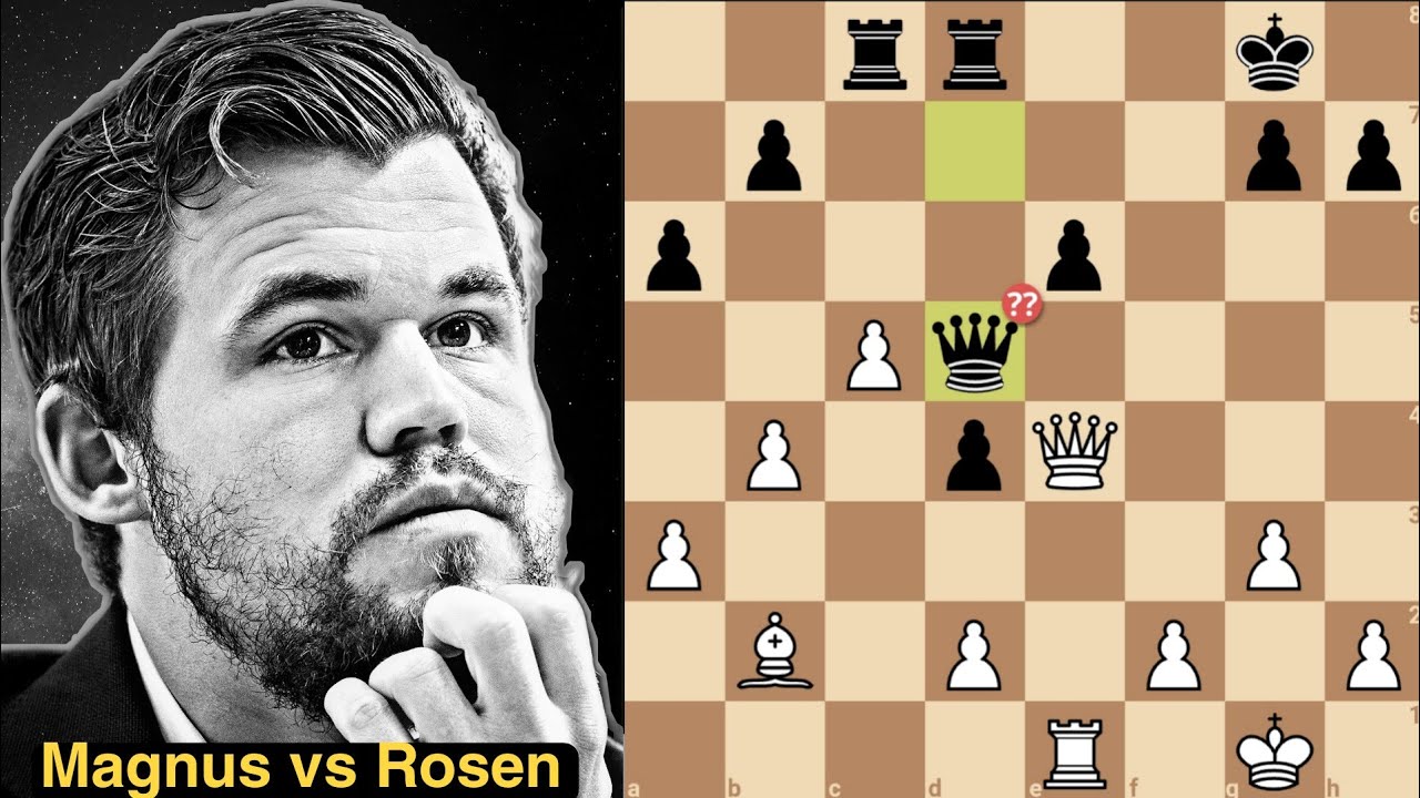Magnus Carlsen vs Eric Rosen | Titled Tuesday Blitz 2023 - YouTube