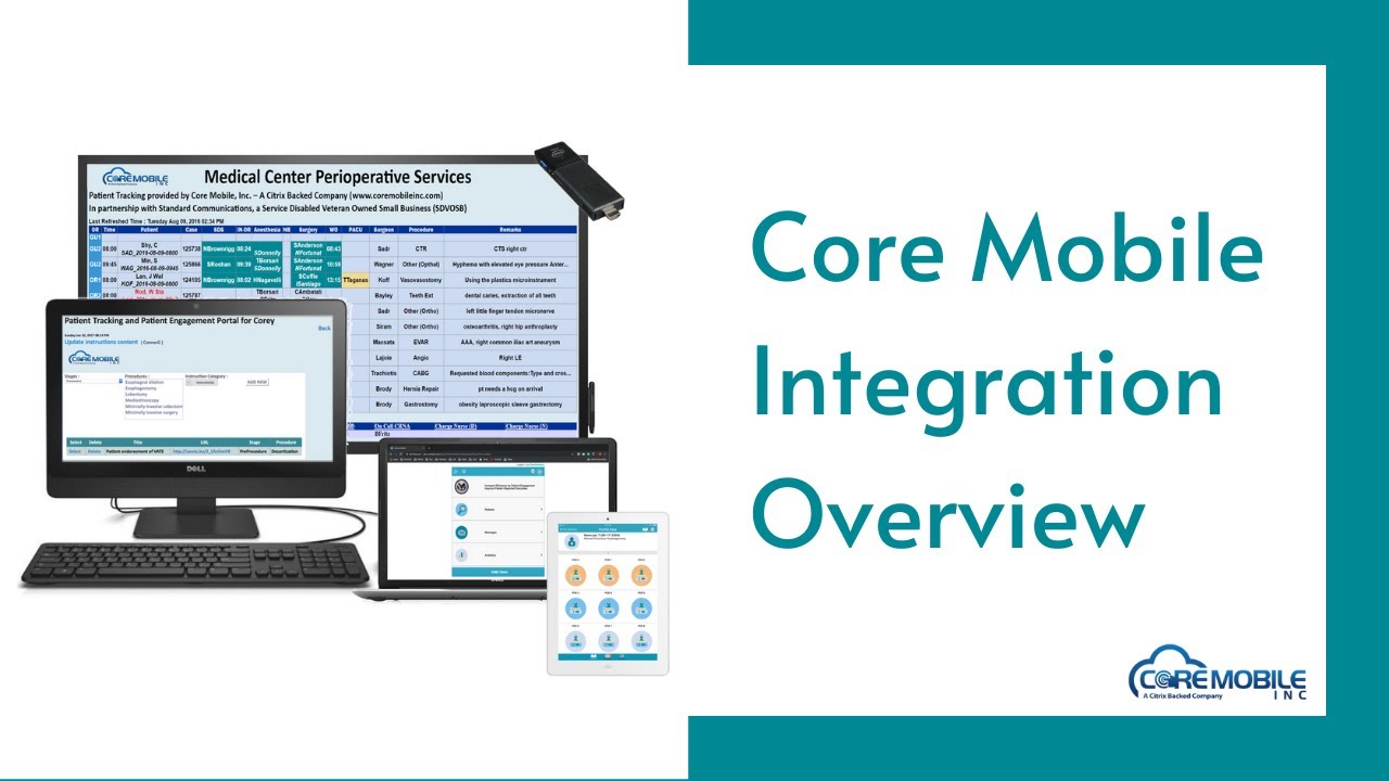 Core Mobile Integration Platform Overview Video | Mobile Digital Health ...
