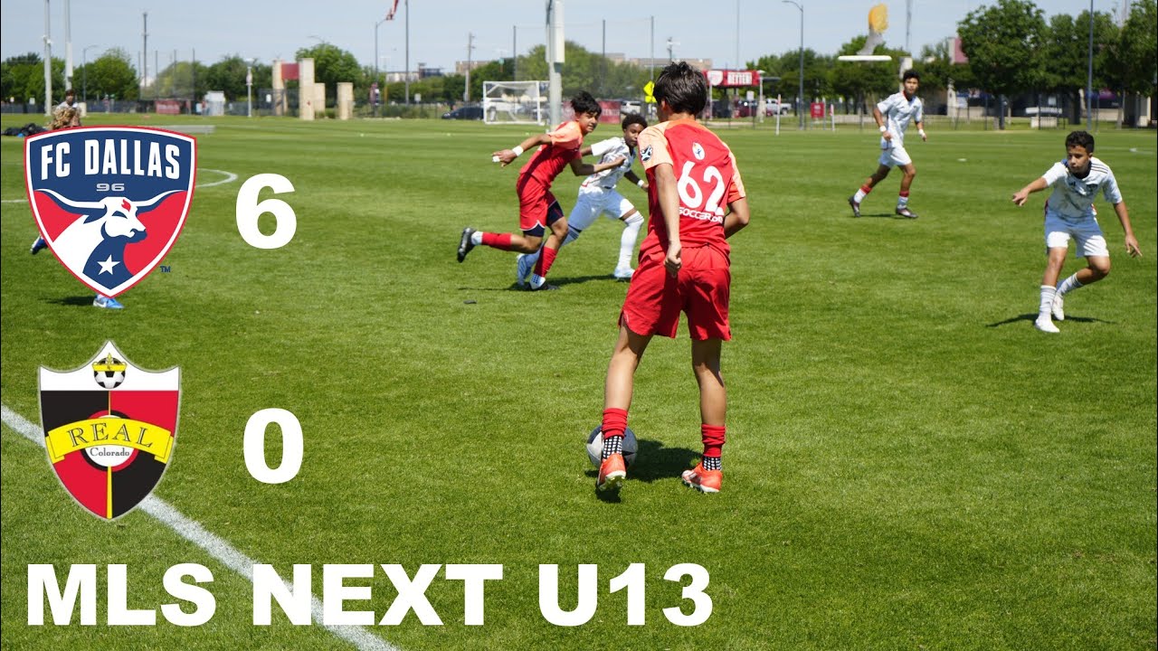 FC Dallas U13 Academy Shines in 6-0 Win Over Real Colorado⚡| MLS Next ...