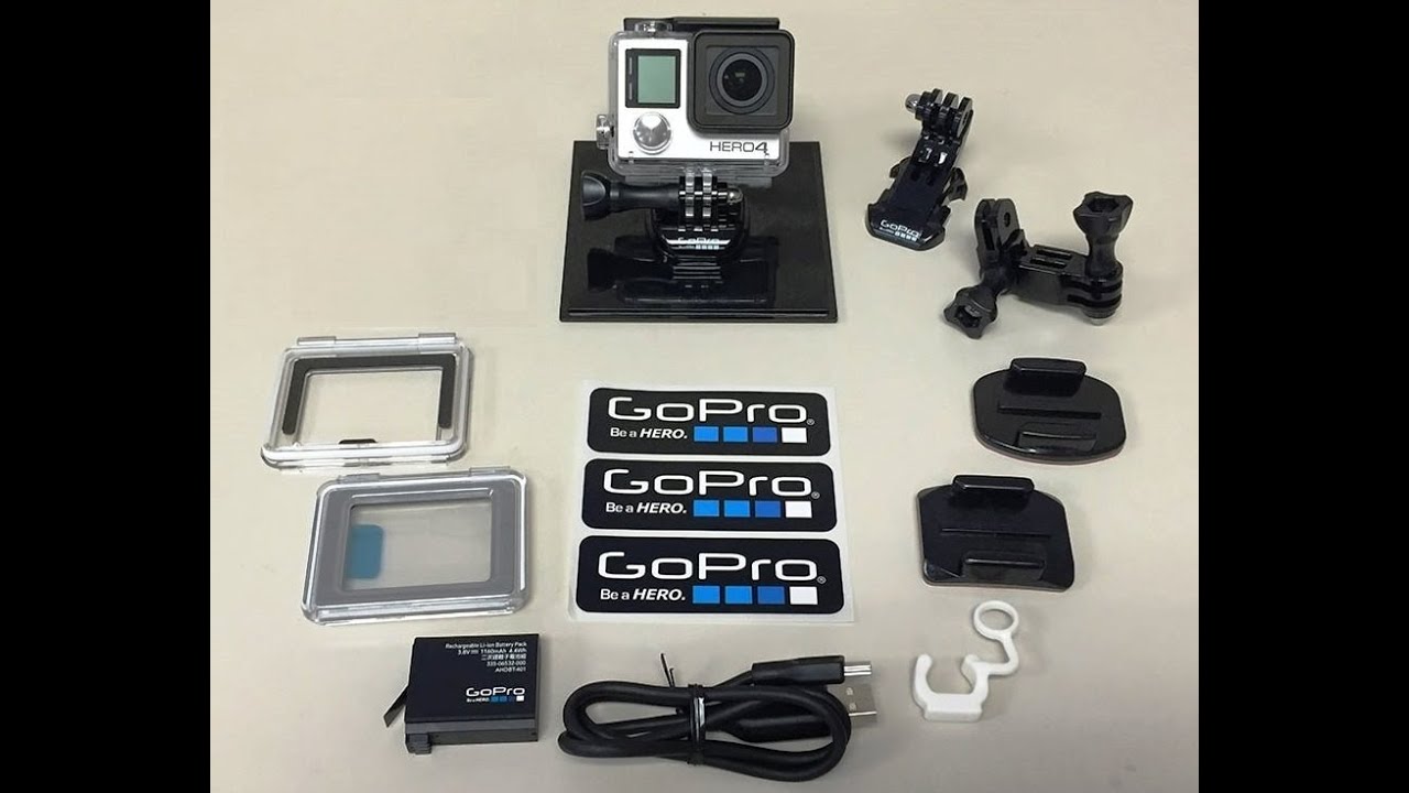 GoPro Hero 4 Silver Edition - Unboxing HD - YouTube