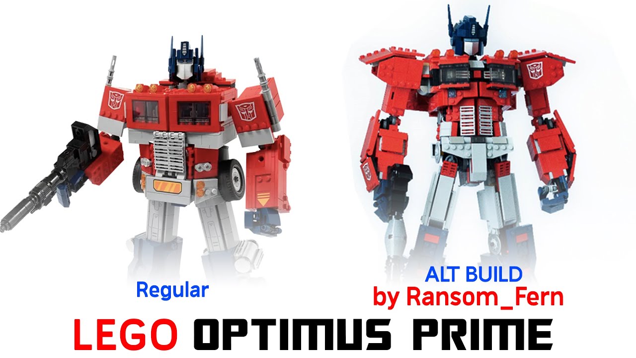 Episode 072: LEGO Optimus Prime 10302 + Ransom_Fern Alt Build (Don Fig ...