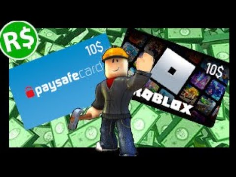 Roblox Gift Card 10$ and 10$ Paysafecard GIVEAWAY - YouTube