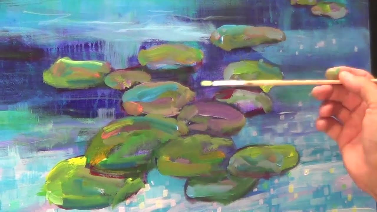 Advanced Acrylic Painting Techniques Large Heavy Texture Acrylic