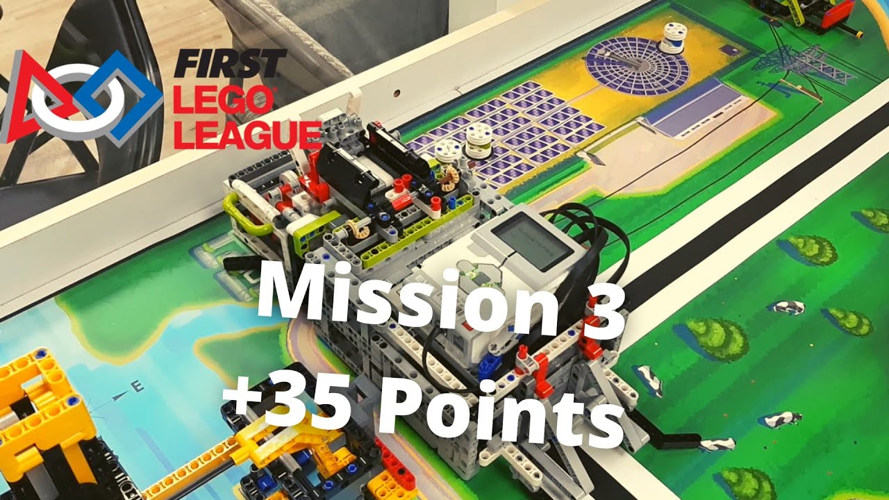 FLL Superpowered Run 5 + 35 Points (M03) - YouTube