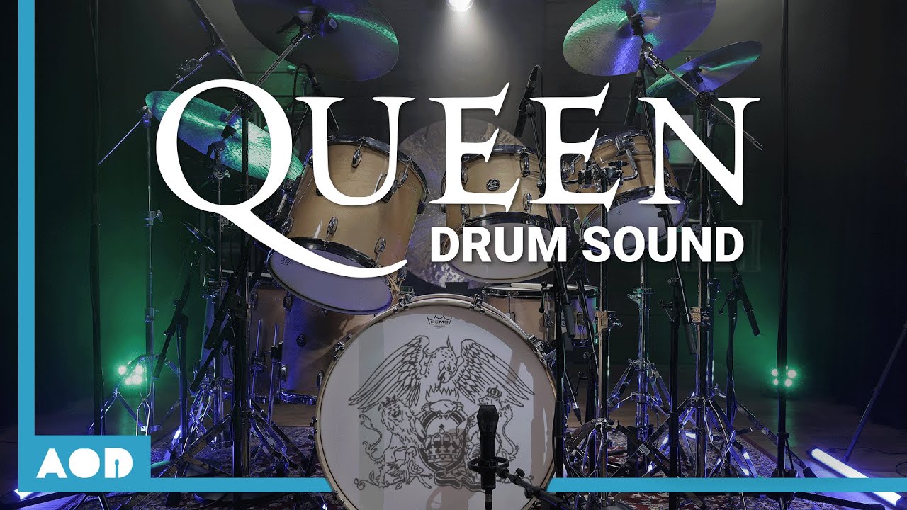 QUEEN - The classic drum sound of Roger Taylor | Recreating Iconic Drum ...