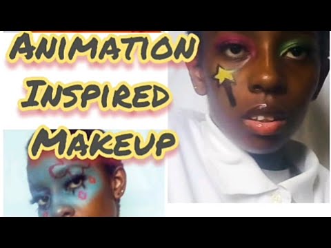Animated inspired makeup tutorial compilation🎈 - YouTube