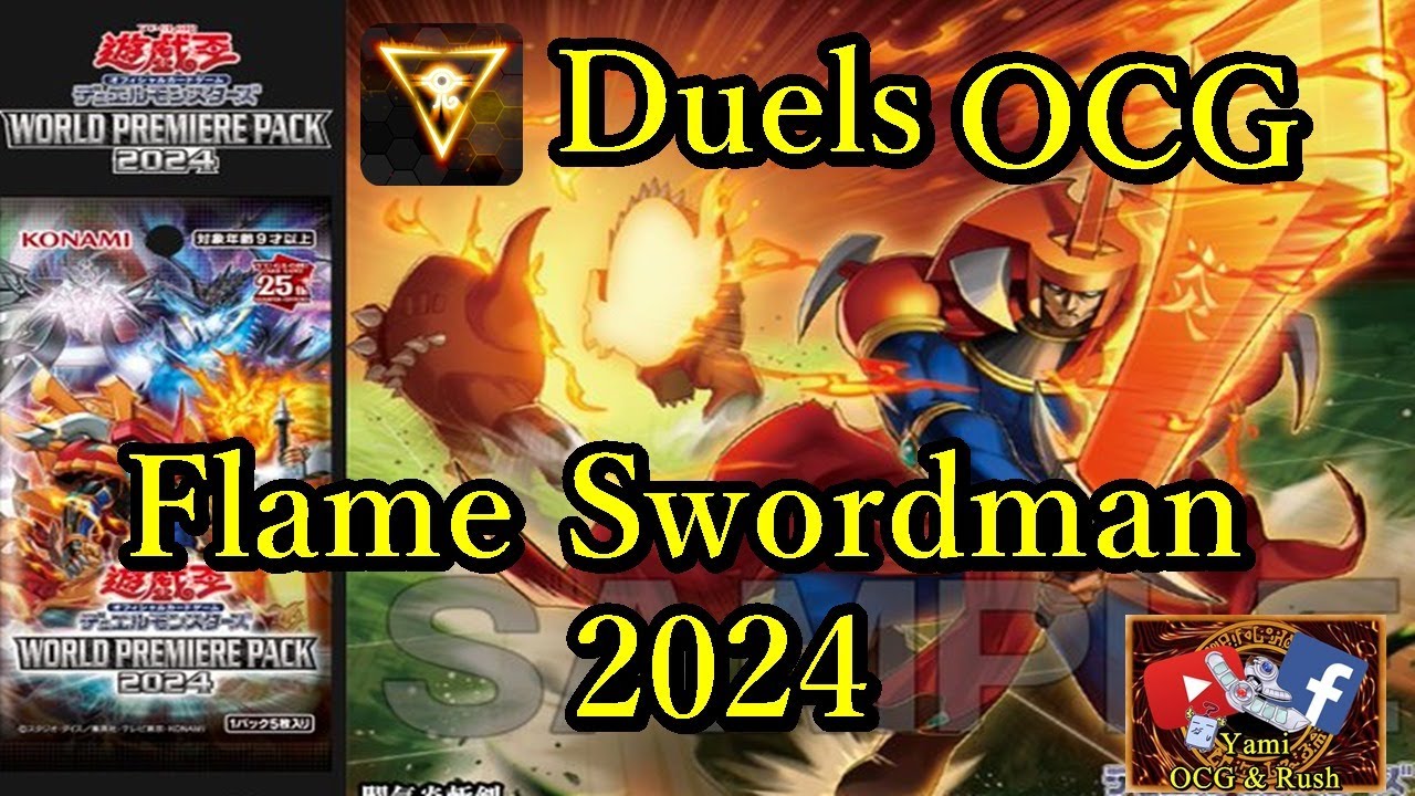 Flame Swordman Duels OCG 2024 #edopro #duelreplay #joeywheeler - YouTube