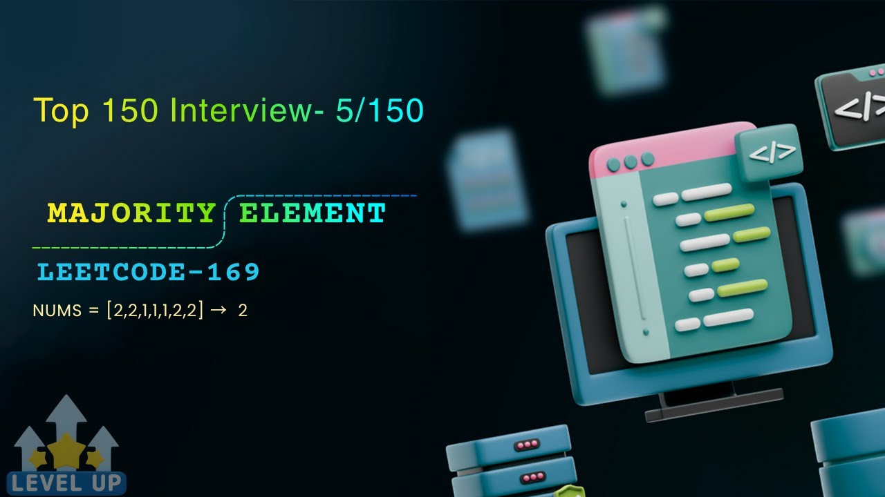 LeetCode-169 | Mastering Majority Element | Top Interview 150 | Brute ...
