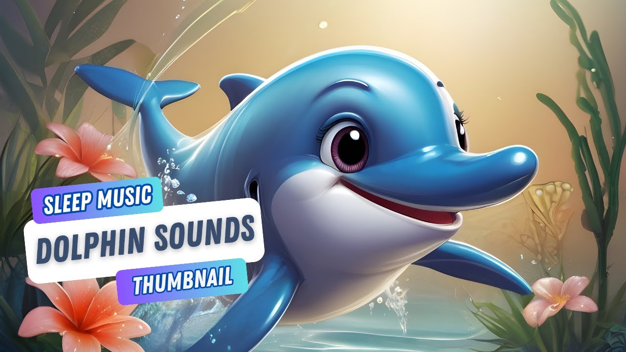 Calming Ocean & Dolphin Sounds for Kids & Toddlers - YouTube