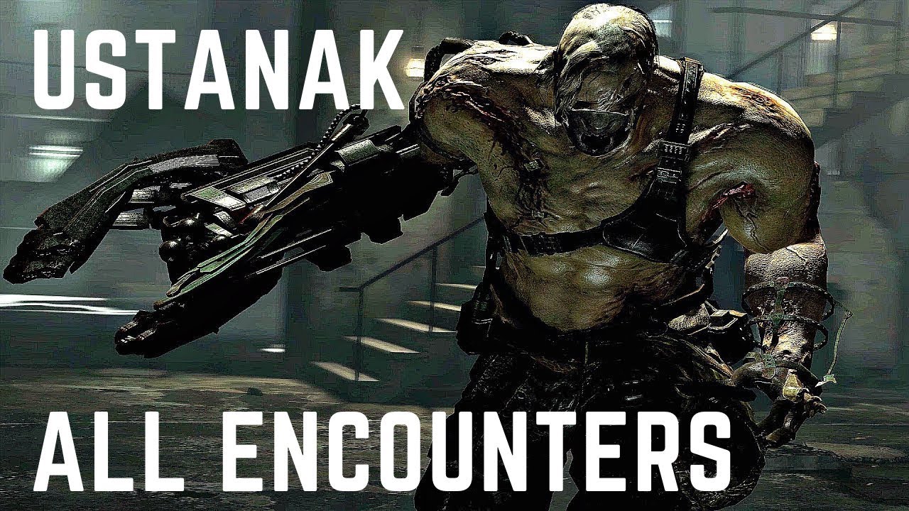 Resident Evil 6 Ustanak All Encounters + Boss Fights Gameplay - YouTube