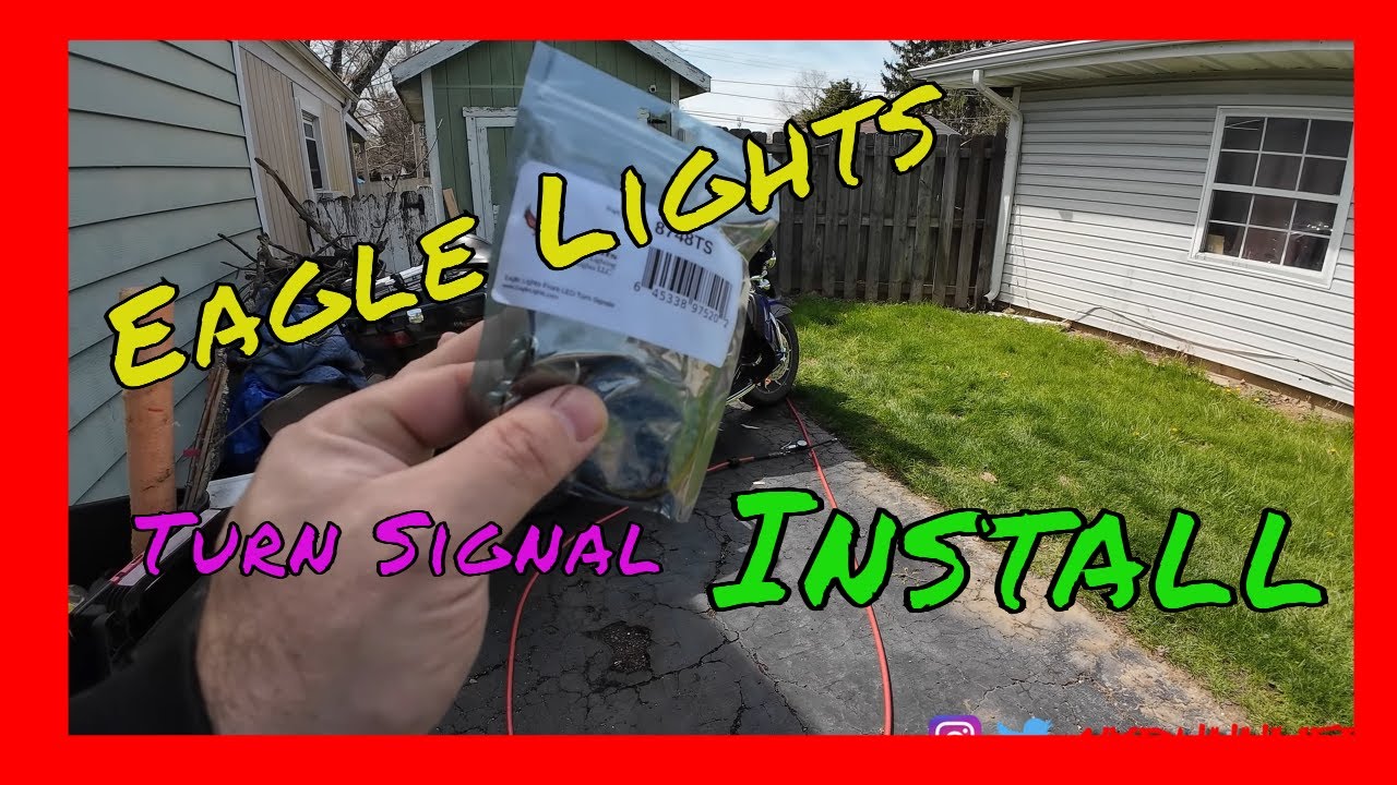 Eagle Lights Turn signals install - YouTube