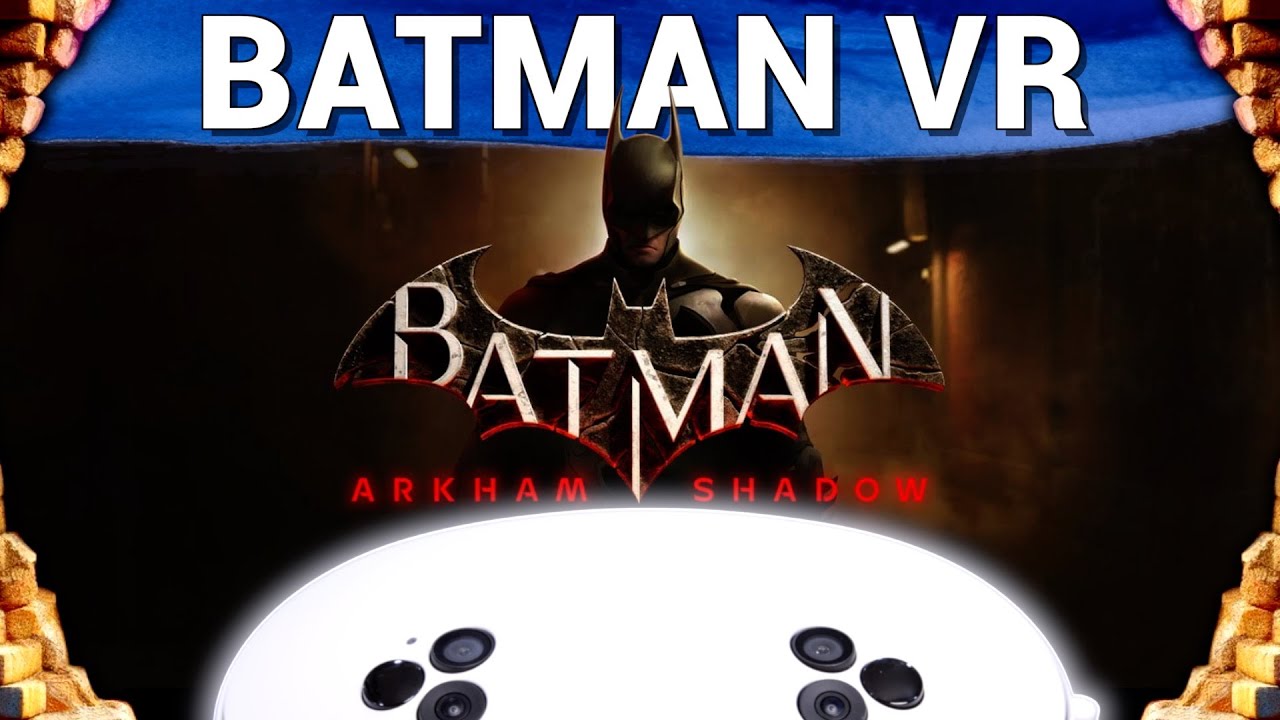 BATMAN ARKHAM SHADOW VR auf der Meta Quest 3S - YouTube