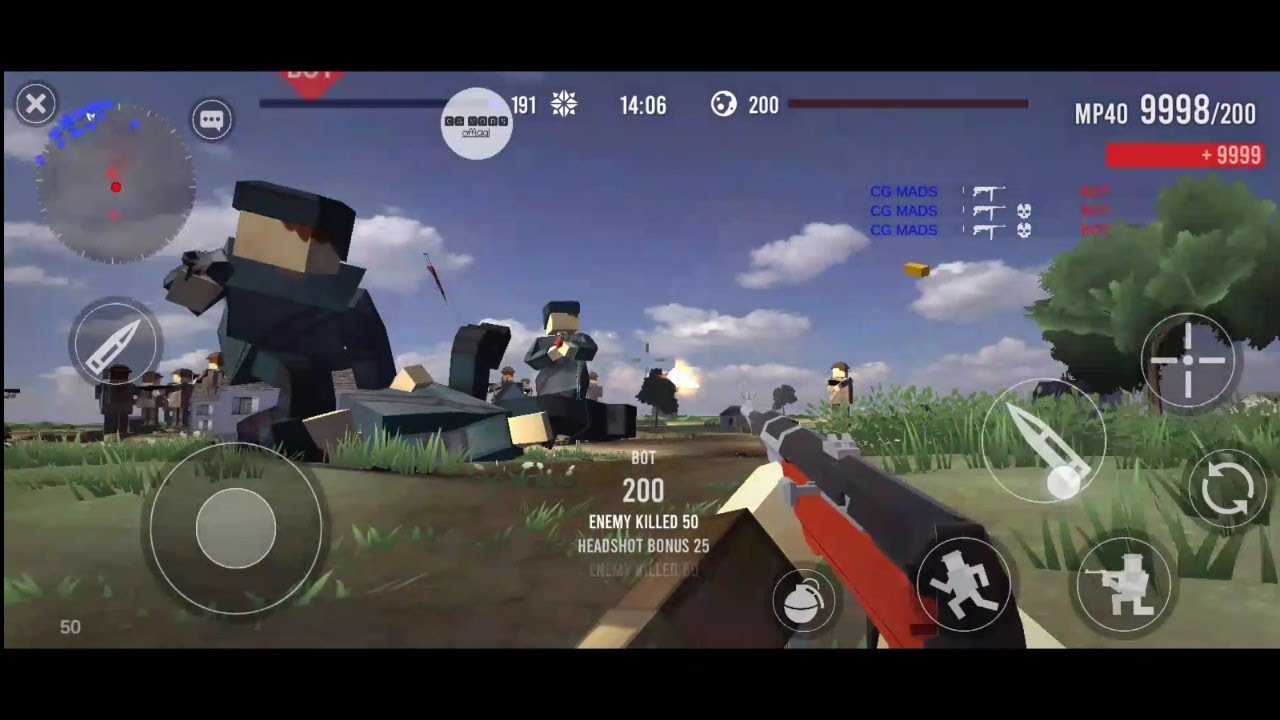 Polyfield Mod menu - YouTube