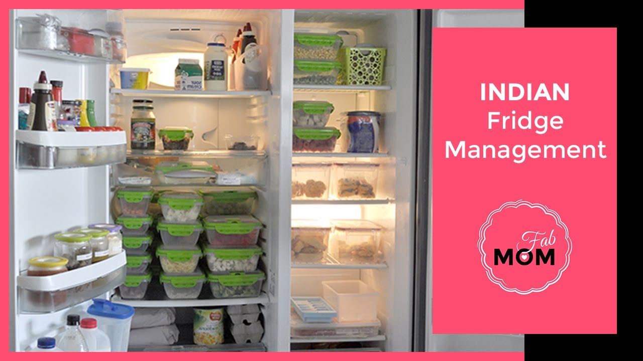 Indian Fridge Organization And Tour - YouTube