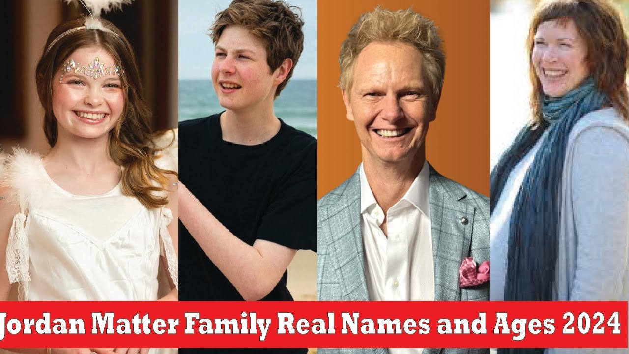 Jordan Matter Family Real Names and Ages 2024 - YouTube