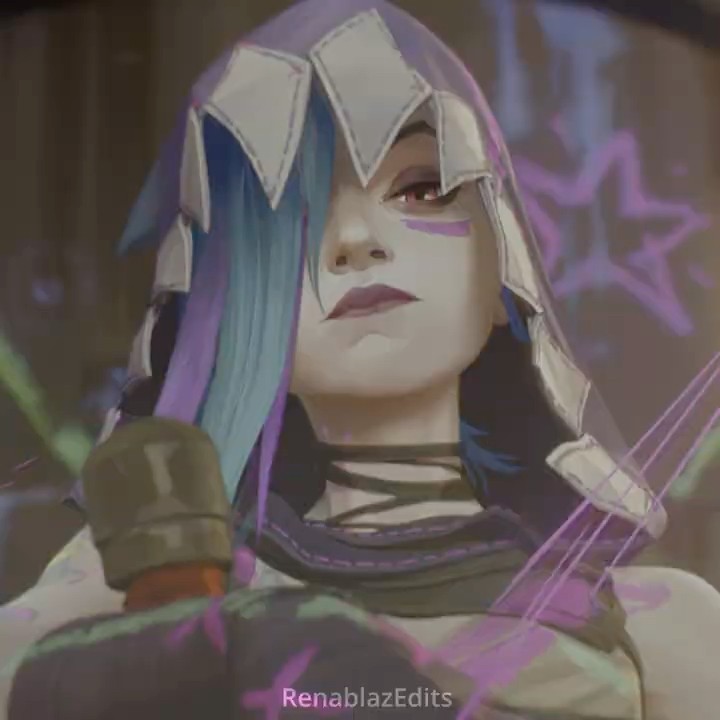 Jinx edit | Arcane edit | My first edit using DaVinci Resolve! - YouTube