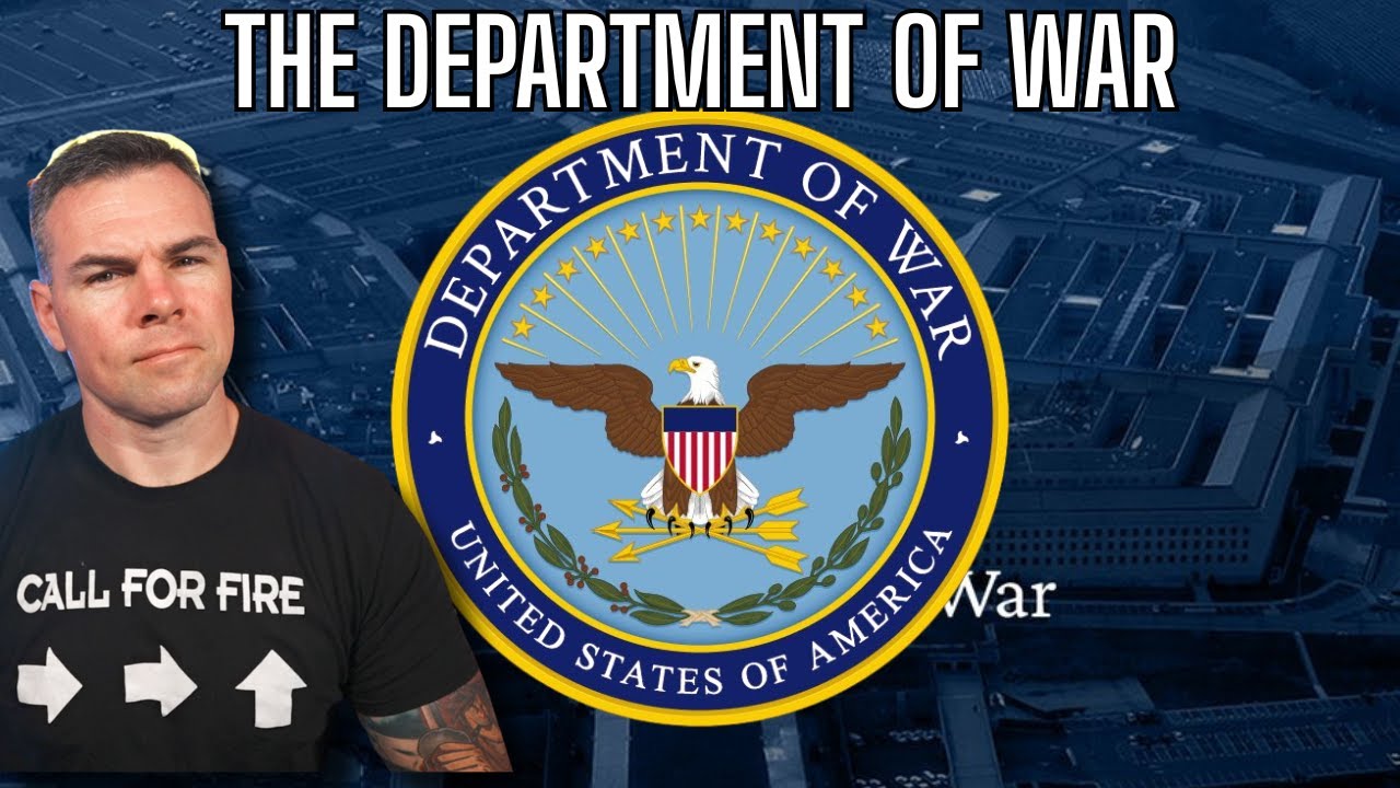 The Department of War is Back - Daily Rollup 6 Sept 2025 - YouTube