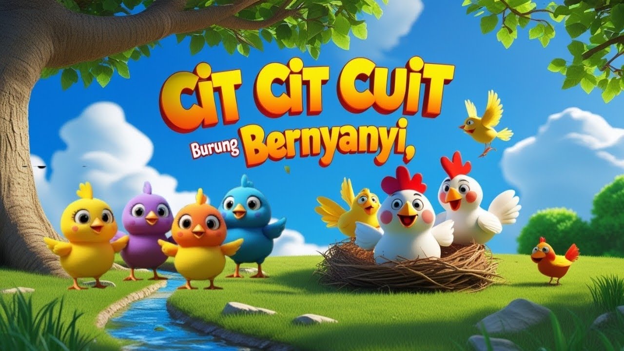 CIT CIT CUIT BURUNG BERNYANYI - LAGU ANAK POPULER INDONESIA | Bongky ...