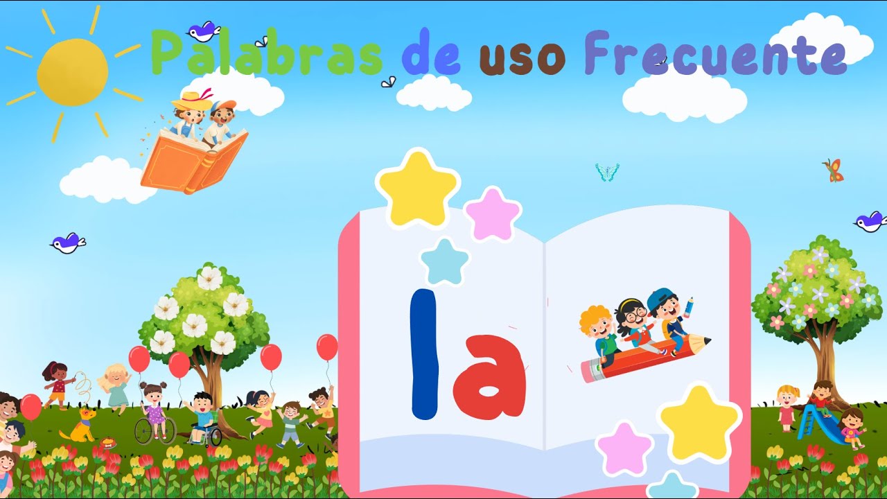 la | Palabras de uso Frecuente (la) | Spanish Sight Words | Aprender a ...