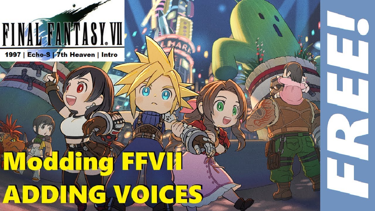 How to mod Final Fantasy VII 1997 to get voices, better models, and ...
