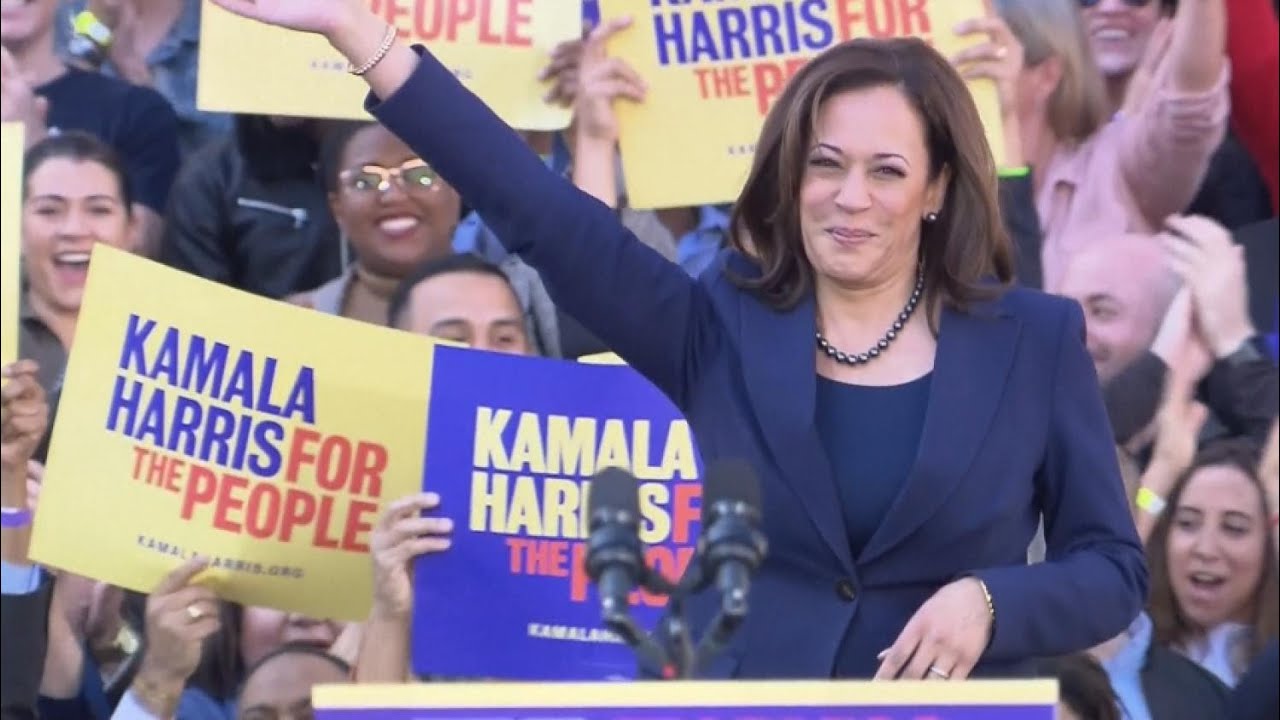 Voters React to Kamala Harris as Democrat VP Pick | NBC New York - YouTube