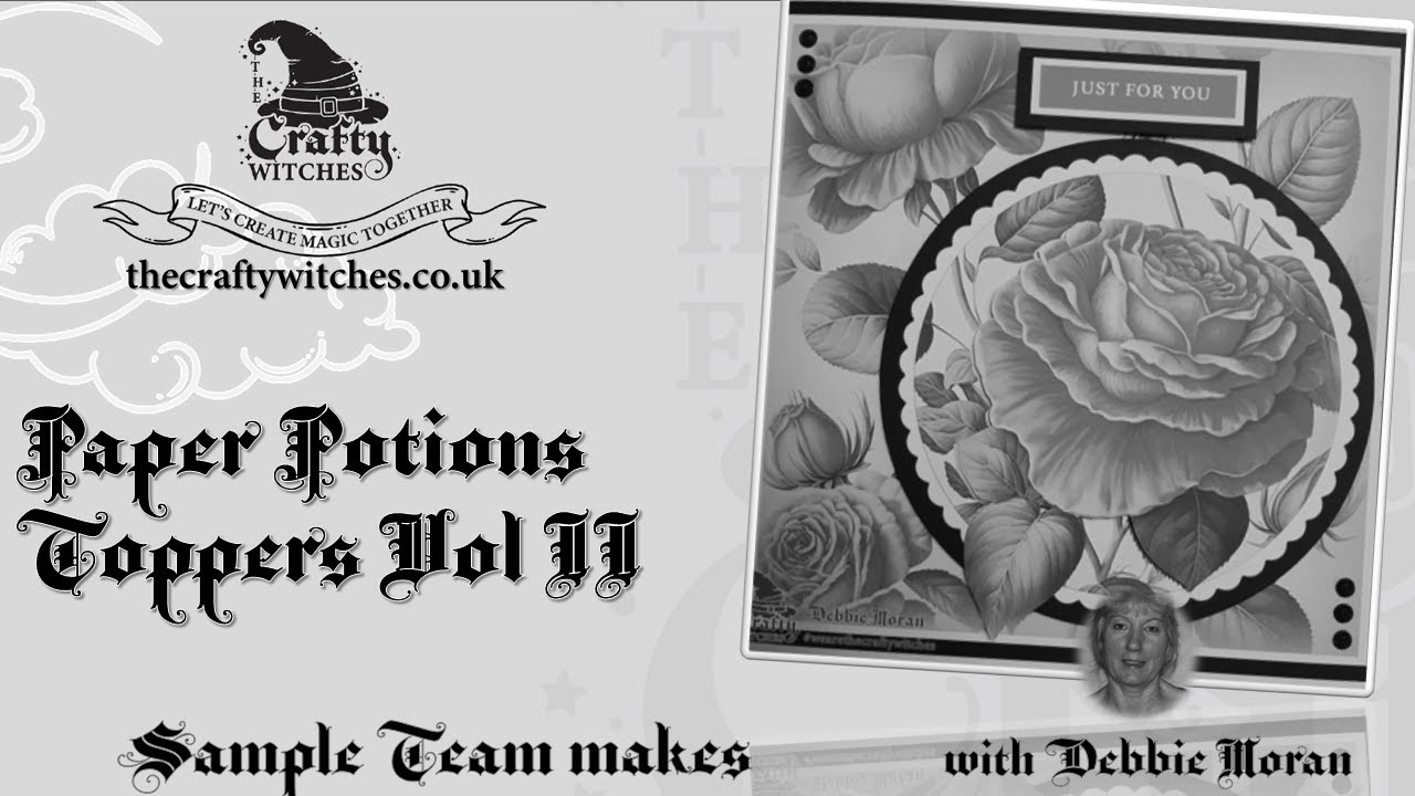 Paper Potions Toppers Vol II - Sample Team makes with Debbie Moran ...