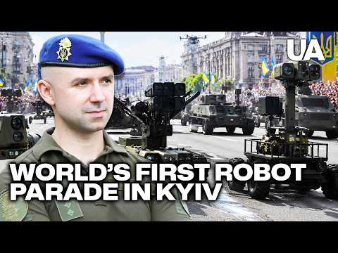 PARADE OF THE IRON WARRIORS 2026: Ukraine showcases DRONES & ROBOTS instead of traditional marches