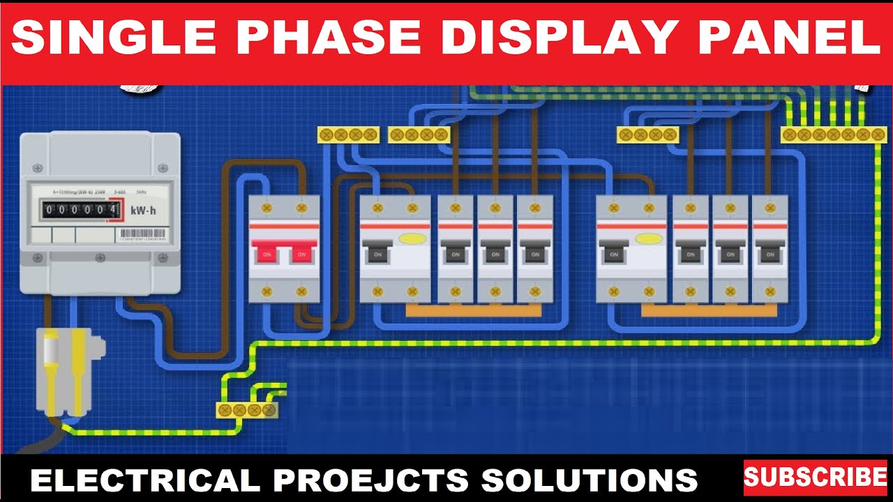 #Wiring #DP How to design Single Phase DP Box - YouTube