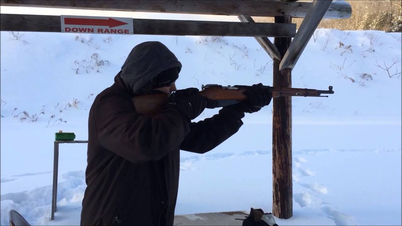 Shooting Mosin M1938! - YouTube