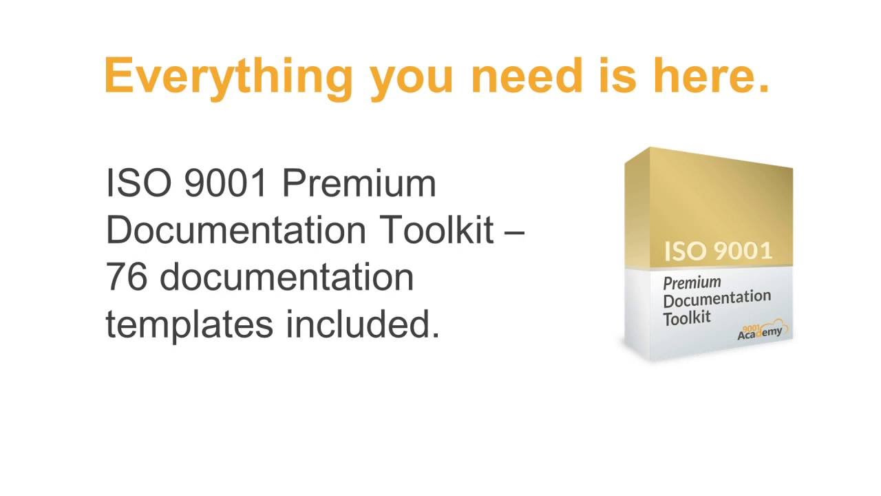 How does ISO 9001 Documentation Toolkit work? - YouTube